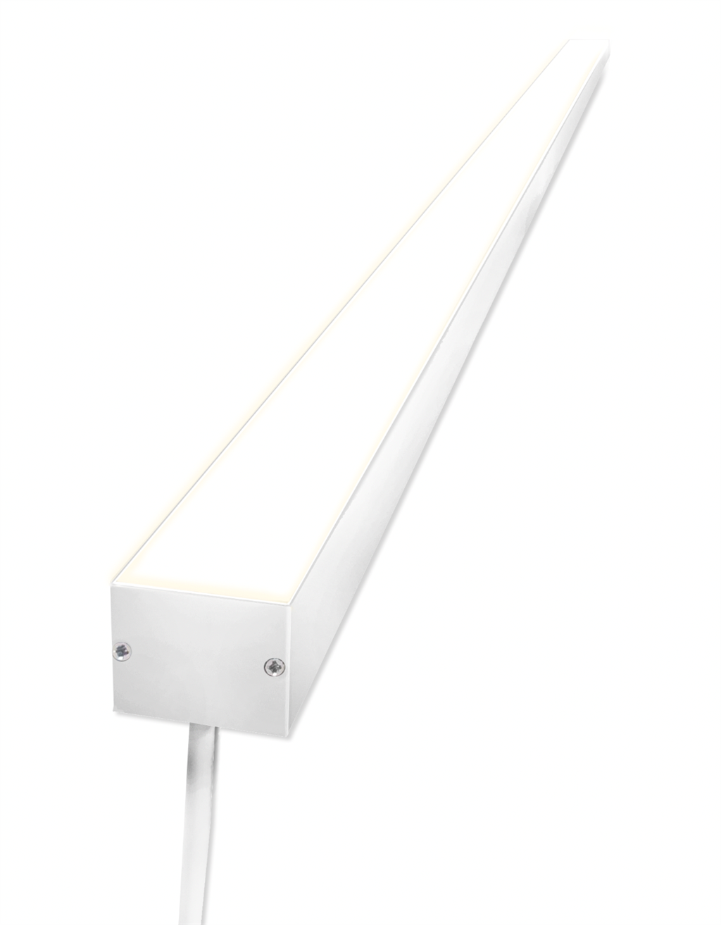 MV LED HO 840 24V 14W 1330lm 600mm Hvit profil RAL 9010 - Nortronic AS