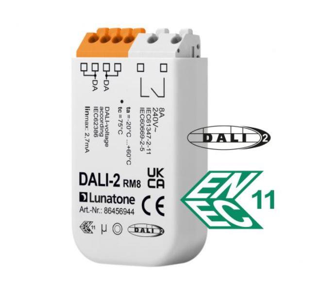 DALI-2 RM8 relemodul 8A NO - Nortronic AS