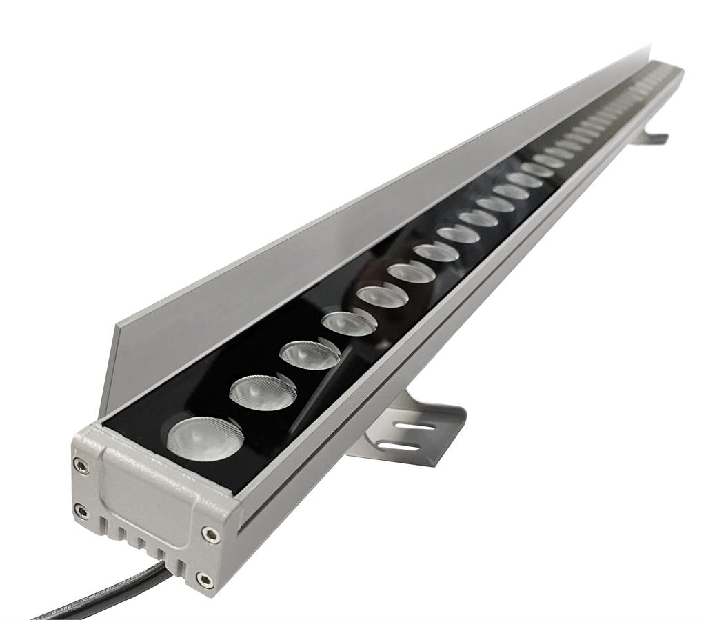 Wallwasher 830 ELC 24V 36W 2500lm IP66 10x45° m/blendingsskjerm ...