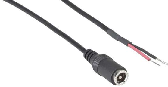 Kabel m/plugg til Plug-In driver 250cm Max. 7A - Nortronic AS